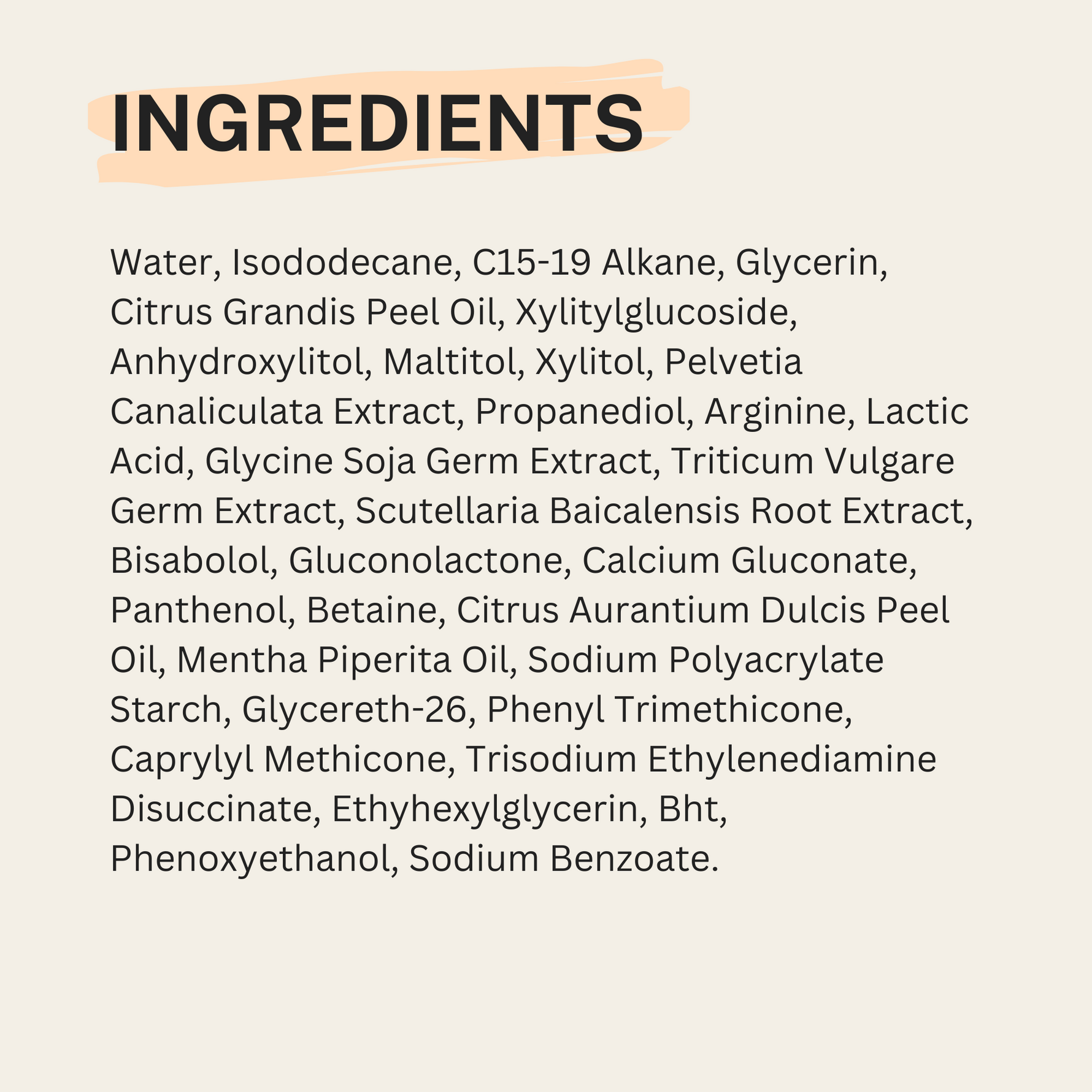 Pomelo Hair Tonic – Cocoon Original